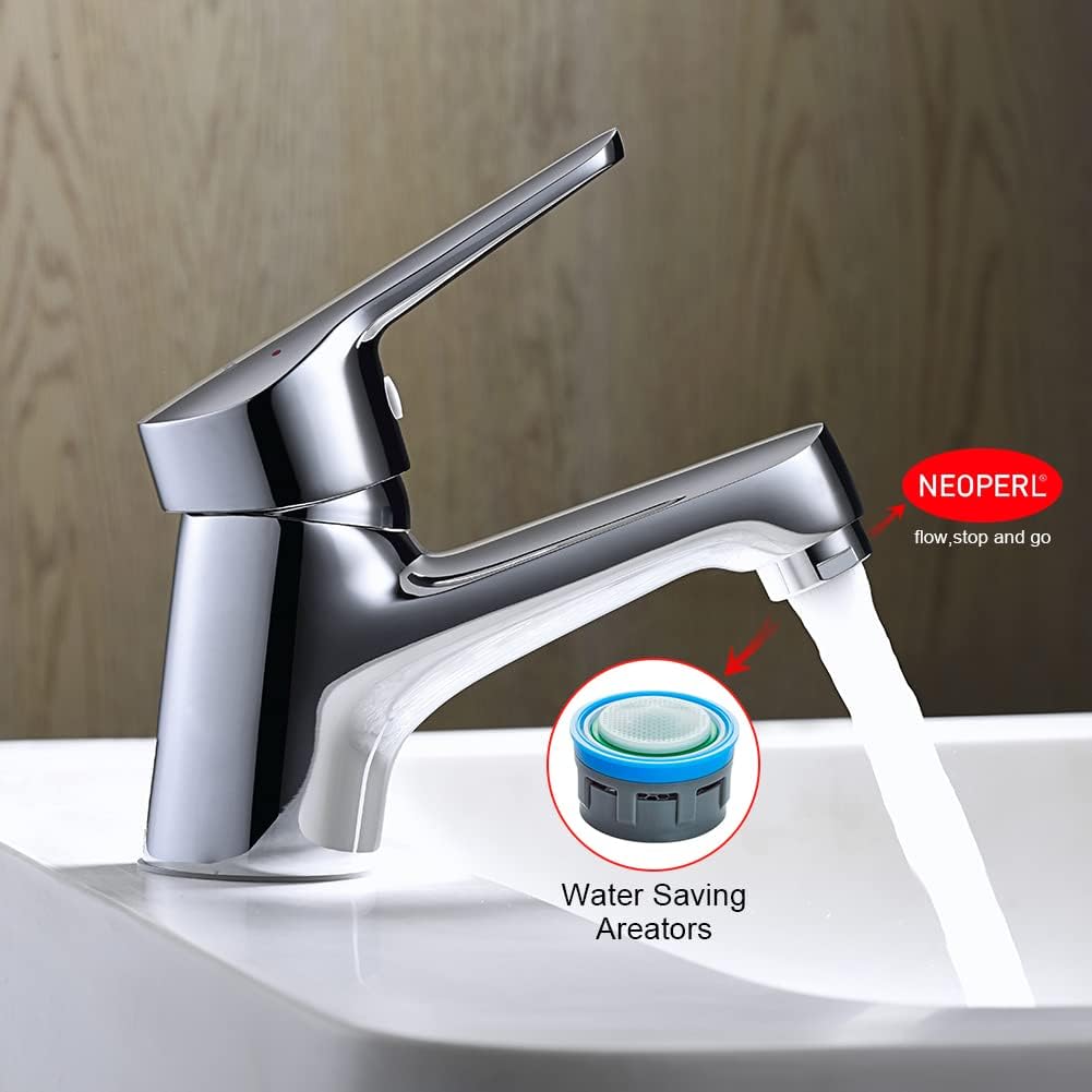Ibergrif M11050 Bathroom Basin Taps,Sink Taps Mixers Chrome Brass with ...
